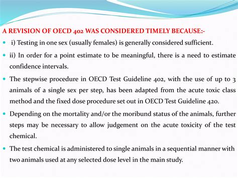 Acute Dermal Toxicity 402 Pptx