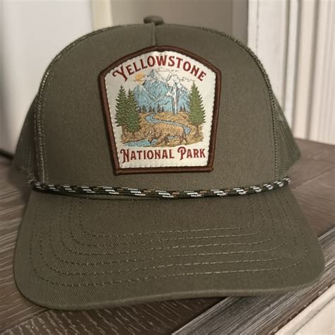 Mad Engine Accessories Mad Engine Yellowstone National Park Hat