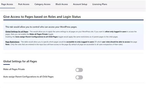 WordPress Page And Post Restriction WP Content Restriction Guide