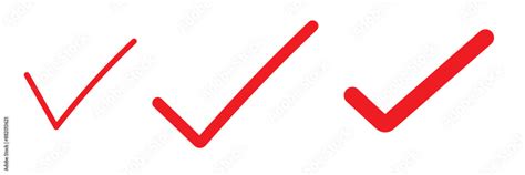 Check Box Icon With Correct Accept Checkmark Icons Tick Box Checked Check List Square Frame