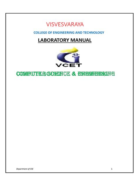 Ai New Lab Manual R22 Batch Cse Pdf Engineering Artificial