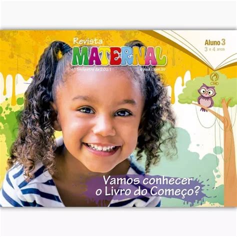 Revista Ebd Maternal Aluno 4º Trimestre 2021 Cpad Mercadolivre