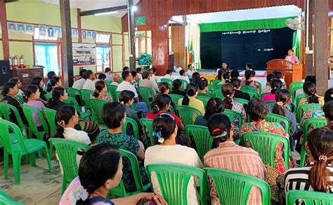 ကြံခင်းမြို့ အထက၁ကျောင်း၌ တက္ကသိုလ်ဝင်တန်းအောင်ချက်မြင့်မားရေး ဆရာ