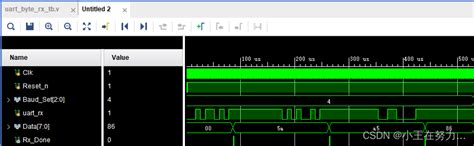 串口通信实现 串口接收（vivadoandverilog版）vivado Uart端口 Csdn博客
