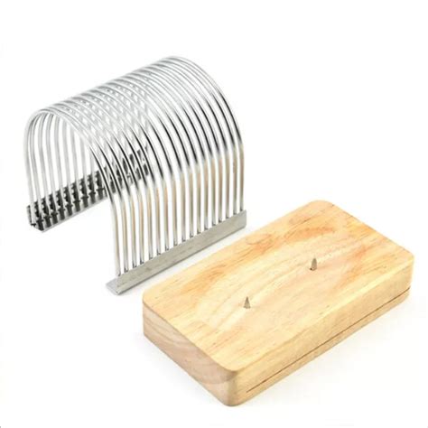 Bread Slicer Cutter Mold Maker Slicing Cutting Guide Loaf Toast Kitchen