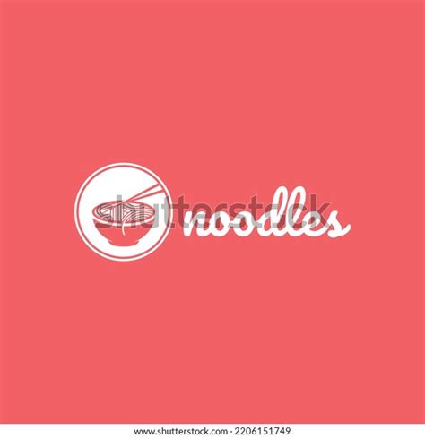 Noodle Restaurant Food Logo Chinese Noodle Stock Vector Royalty Free