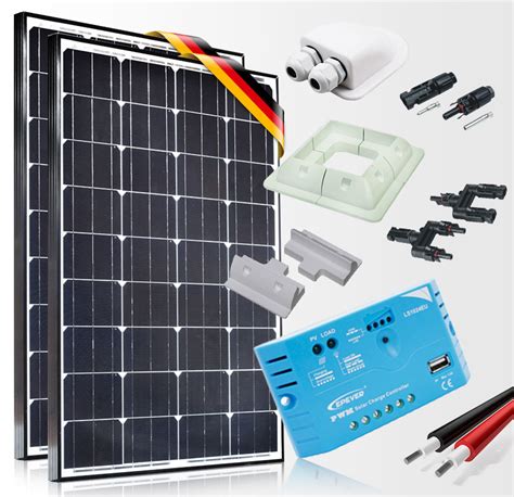 Zestaw Panel Fotowoltaiczny Do Kampera 200W 9072622477 Oficjalne