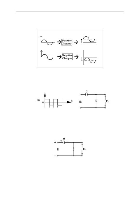 Diode Clipping And Clamping Circuits Pdf استاذ مصعب Muhadharaty