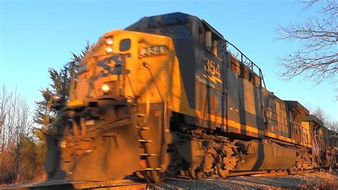 CSX Grain Train Travels The Buckingham Branch Line YouTube