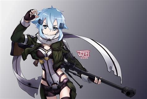 We Done Need A Sinon With Her Glorious Gun R Swordartonline