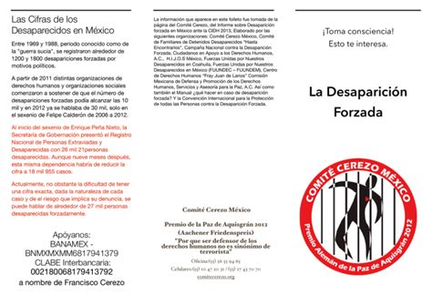La Desaparición Forzada