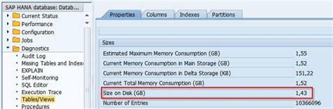 Reduce Table Size On Hana After Selective Deletion Sap Community