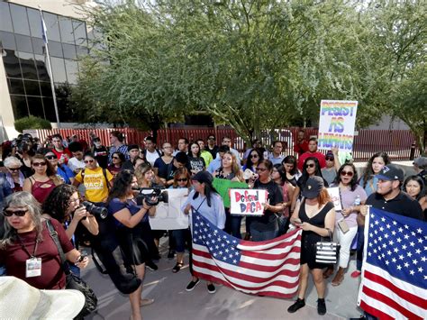 Protesters In D C Denver La Elsewhere Demonstrate Against Rescinding Daca The Two Way Npr