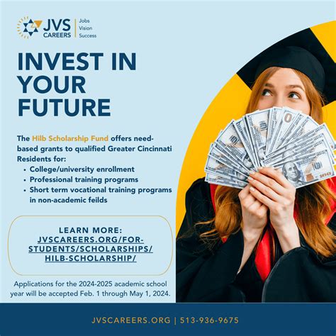 Jvs Careers Scholarship Application Now Open Cincy Jewfolk