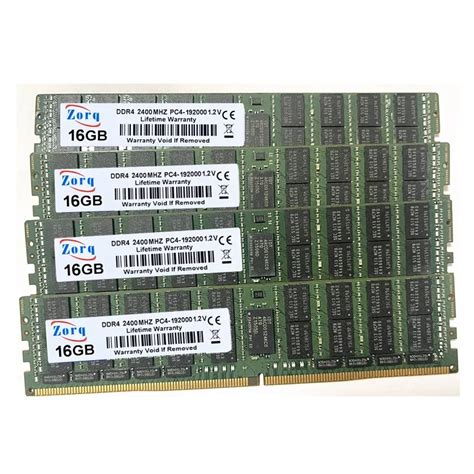 Ddr4 Reg 8 ГБ 16 ГБ 64 ГБ 32 ГБ Ecc Серверная память Ram 2133 МГц 2400