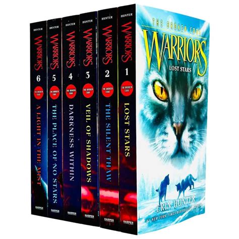 Warrior Cats By Erin Hunter Series 7 The Broken Code 6 Books Collecti