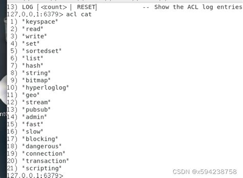 Redis Acl Acl Redis Hash Csdn