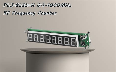 Oumefar Plj 8led H 0 1~1000mhz Rf Frequency Counter Cymometer Tester Module