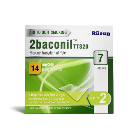 Buy Nicotex Nicotine Patch 14mg 7 Patcheshelps Quit Smoking Online