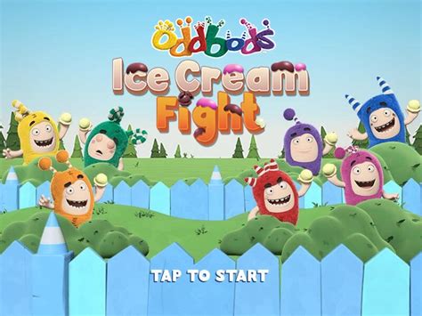 Oddbods Ice Cream Fight
