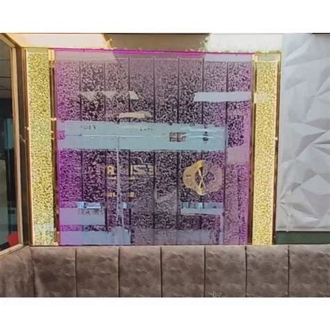 Vertical Brass 5ft Acrylic Pink Water Bubble Wall Size 5 H X 6 W Ft