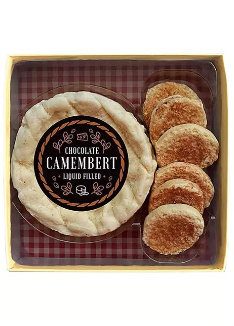 Choc On Choc Handmade And Decorated Assorted Chocolate Camembert