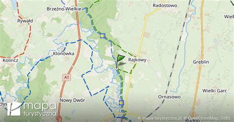 Rozejście szlaków mapa szlaków turystycznych mapa turystyczna pl