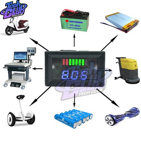 V Zuur Lood Lood Zuur Batterij Niveau Indicator Grandado