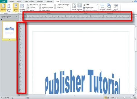 Learn The Basic Functions Of Microsoft Publishers Interface