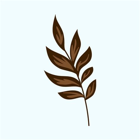 Brown Leaf Vector Art Icons And Graphics For Free Download