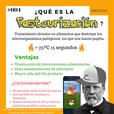 Pasteurización qué es POKE INFOGRAFÍA 004