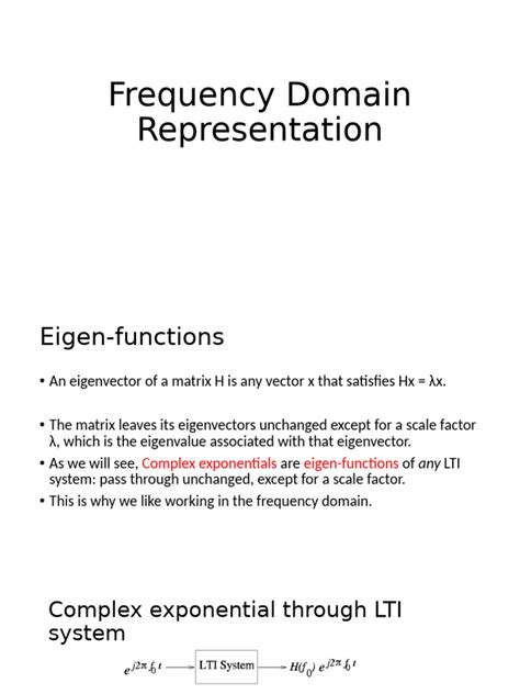 Lecture 4 Annotated Pptx Day1 Pdf Eigenvalues And Eigenvectors Spectral Density