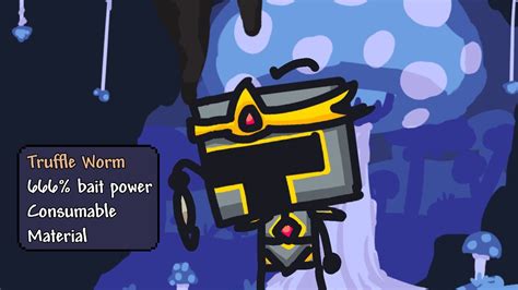 Terraria Truffle Worm Animated YouTube