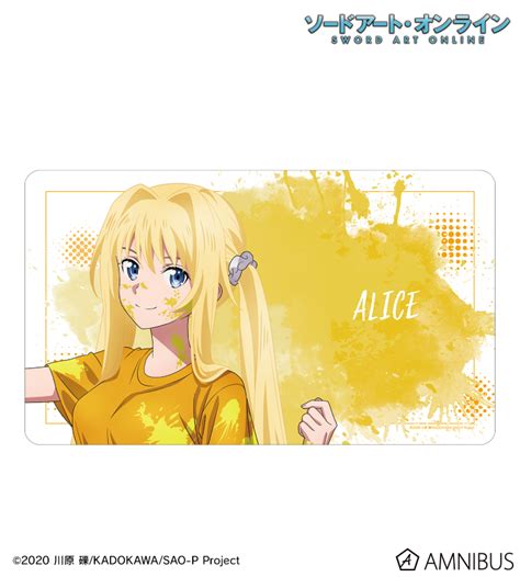 ソードアート・オンライン 描き下ろし アリス ペイントスタイルver マルチデスクマット Amnibusアムニバス