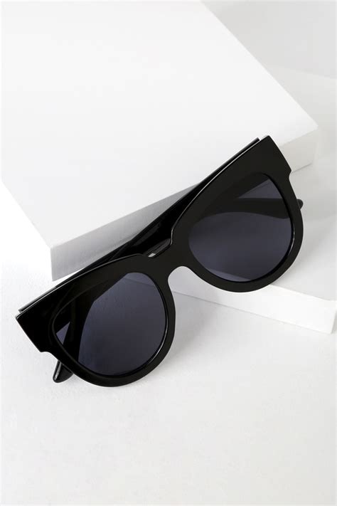 Cute Black Sunglasses Oversized Sunglasses Sunnies Lulus