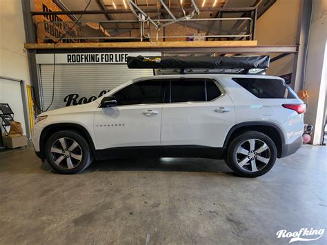 쉐보레 트래버스 180도 어닝 차박캠핑 차량용어닝 2세대 어닝 루프킹