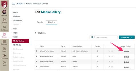 Kaltura How To Share Your Kaltura Media DU Ed Tech Knowledge Base