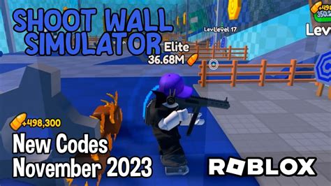 Roblox Shoot Wall Simulator New Codes November 2023 Youtube