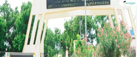 Admission Open At Central University Of Andhra Pradesh Cuap 2024