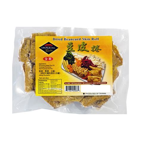 Imperial Taste Dried Beancurd Skin Roll Weee