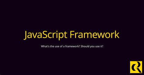 Javascript Framework Javascript Framework Frontend Roadmap