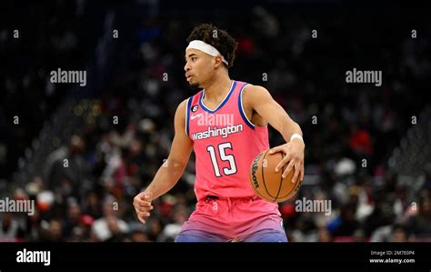 Washington Wizards Guard Devon Dotson 15 In Action During The First Half Of An Nba Basketball