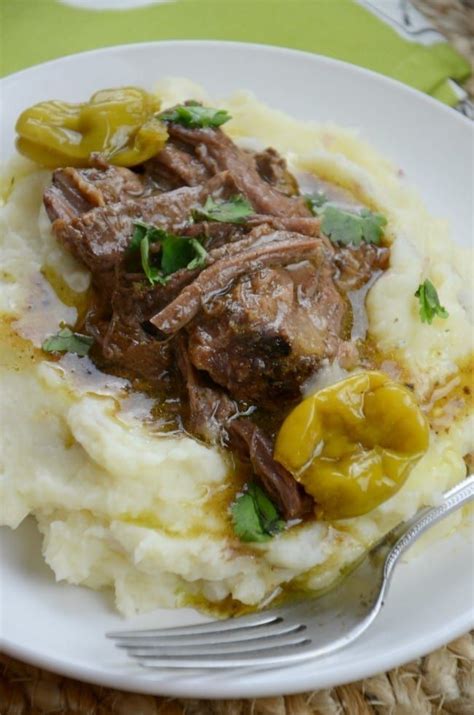 Original Mississippi Roast Recipe Mom Makes Dinner Mississippi Pot Roast Slow Cooker