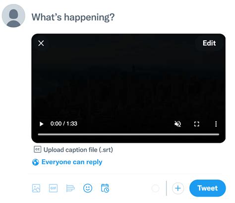 How To Upload Caption Srt File To Tweets Twitter Help