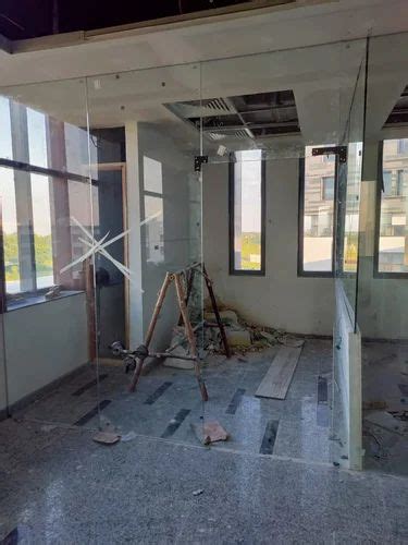 Swing Frameless Glass Door Partition For Officehotel Thickness 10