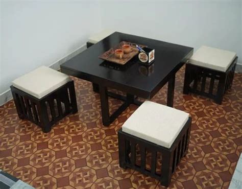 4 Seater Sheesham Wooden Dining Table Set At ₹ 14999 Set Wooden