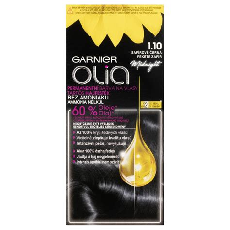 Garnier Olia Permanent Hair Color Tinta Capelli Donna 50 G Tonalità 1