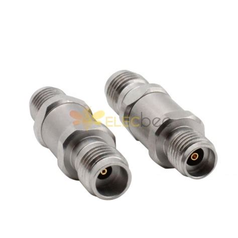 2 4mm Female To 2 92mm Female Coaxial Adapter High Performance