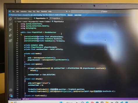 Help With Firing Projectile Explanation In Comments Runitytutorials