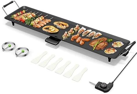 KOTEK 35 Electric Griddle Nonstick Extra Large Teppanyaki Grill With
